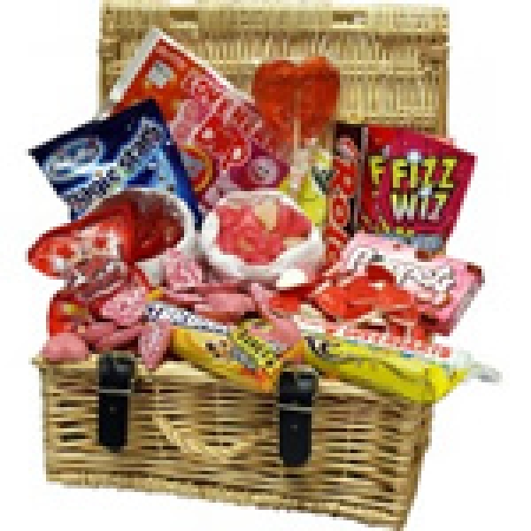 Valentines Day Sweets, sweet hampers and chocolates, with next day delivery