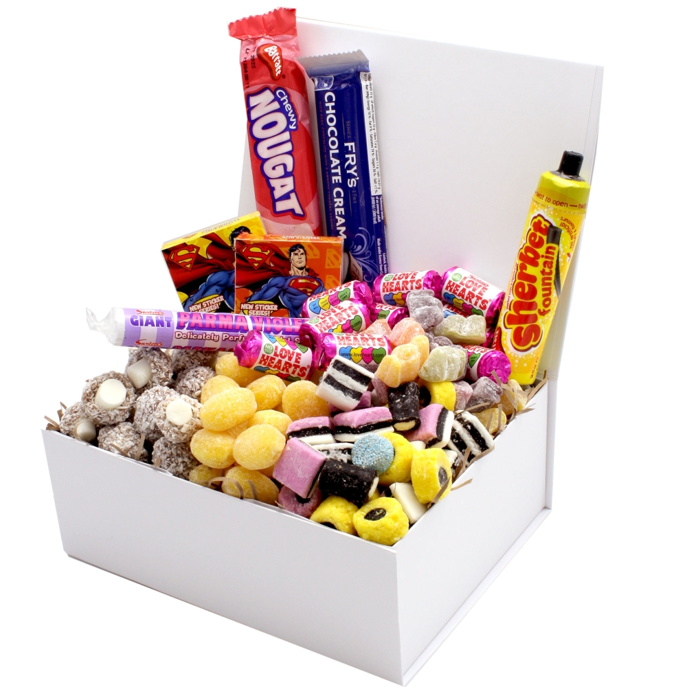 Hits of the 60s Gift Box - Old Fashioned sweet gifts online