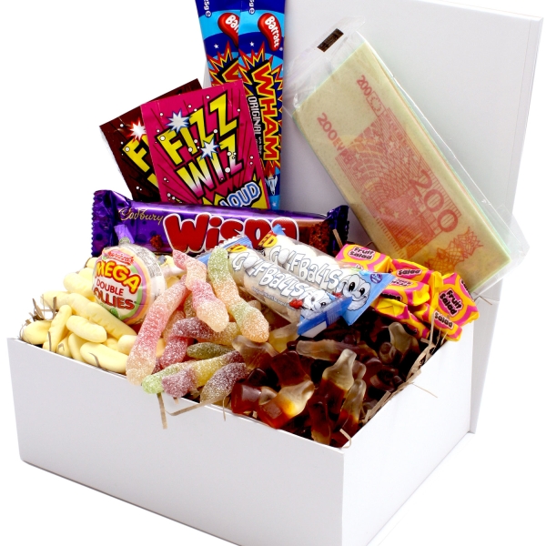 Hits of the 80s Gift Box - Sweets gifts from the decades