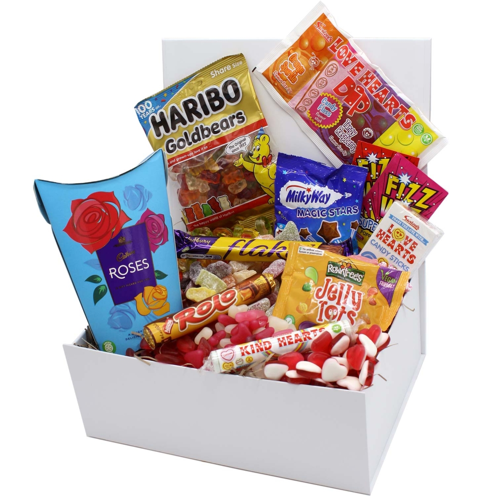 Loved Up Jumbo Sweet Gift Box- Romantic / Valentine's Sweets
