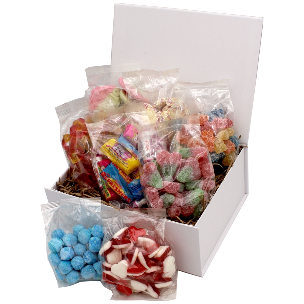 Pick & Mix Sweet Gift Box Personalised Pick and mix sweets packed in a ...