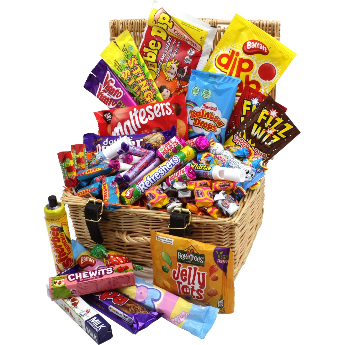 Retro Delights Mini Sweet Hamper - Classic British sweets & gifts