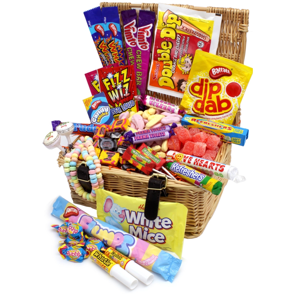 Tuckshop Classics Sweet Hamper- Retro Sweet Gifts From The UK Sweet Shop