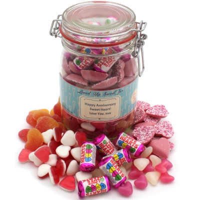 Sweet Jars: Personalised Retro & Old fashioned Jars of Sweets - Plastic ...