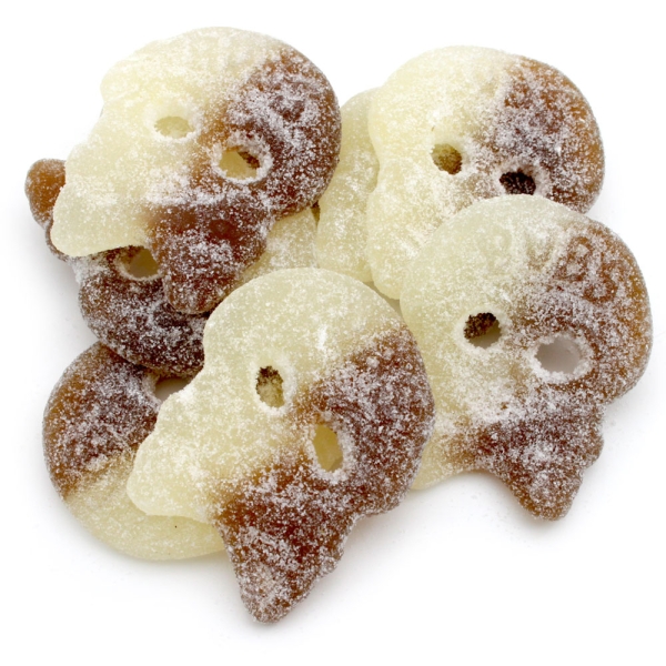 Bubs Cool Cola Skulls - sour vegan gummies from Bubs