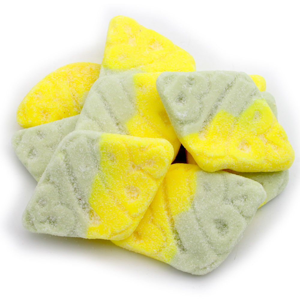 Bubs Sour Foam Tutti Fruity - sour vegan gummies from Bubs swedish sweets