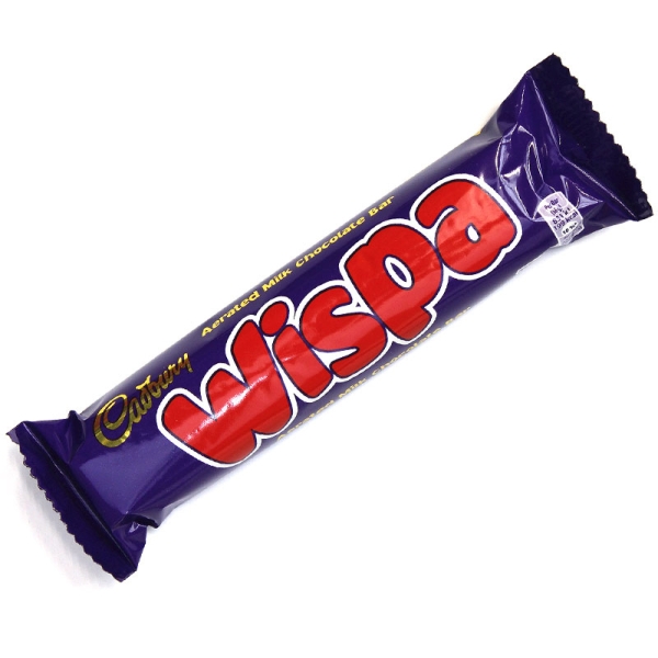 Cadbury's Wispa - 3 Bars- Cadburys Sweets From The UK Retro Sweet Shop