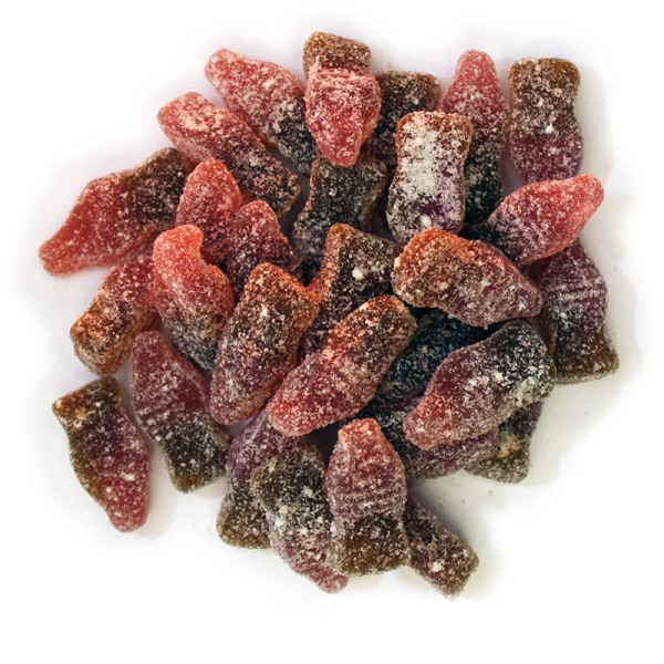 Fizzy Cherry Cola Bottles- Sour cherry Sweets From The UK Retro Sweet Shop