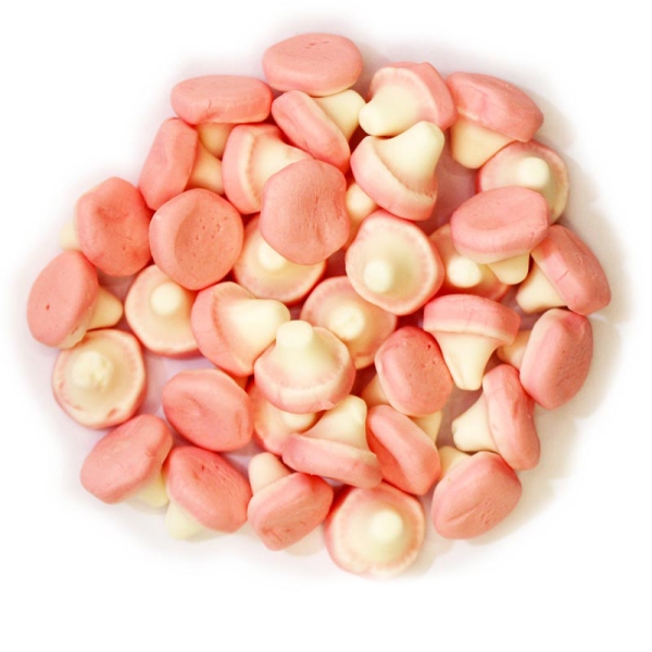 Foam Mushrooms- Kingsway Sweets From The UK Retro Sweet Shop Foam Mushrooms- Kingsway Sweets From The UK Retro Sweet Shop