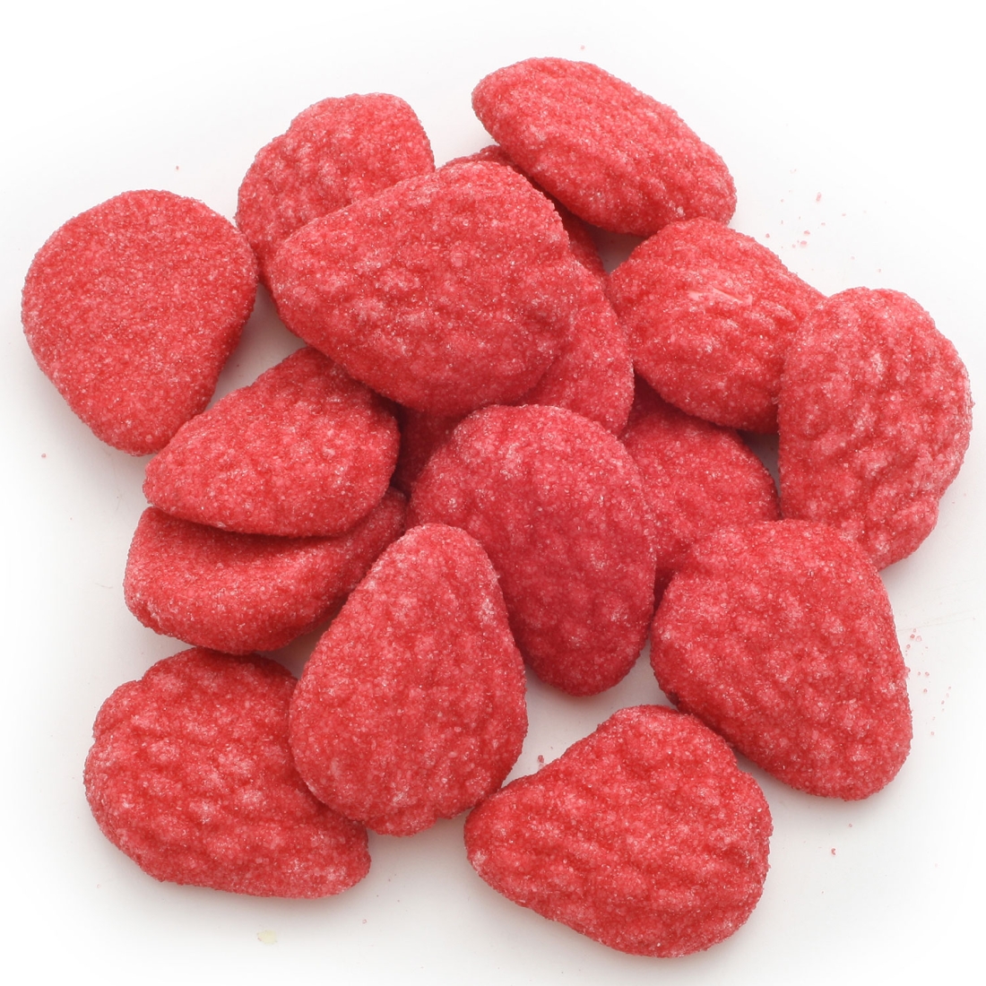 Foam Strawberries: Deliciously fruity foam strawberry sweets