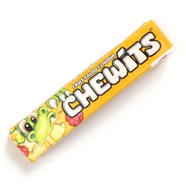 Fruit Salad Chewits - 4 Packs- Chewits Sweets From The UK Retro Sweet Shop