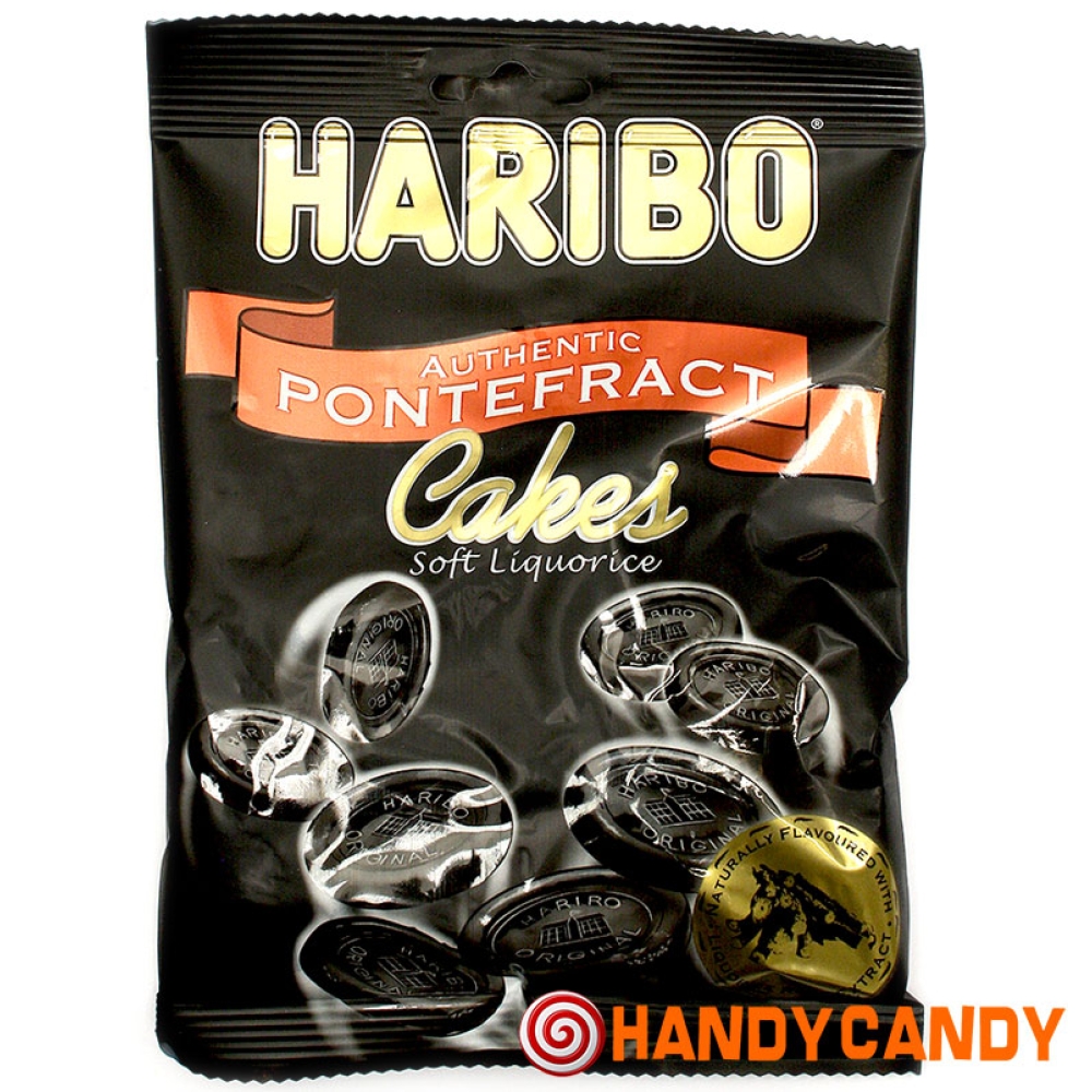 Haribo Pontefract Cakes Bag- Haribo Sweets From The UK Retro Sweet Shop