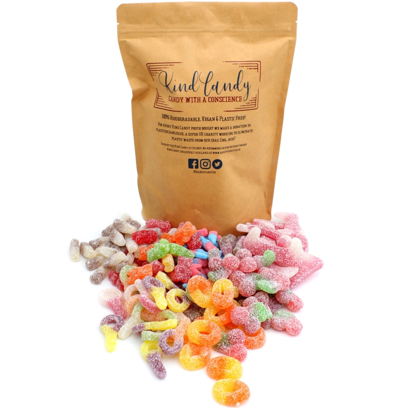 Plastic Free Sweets and cruelty free Vegan sweets