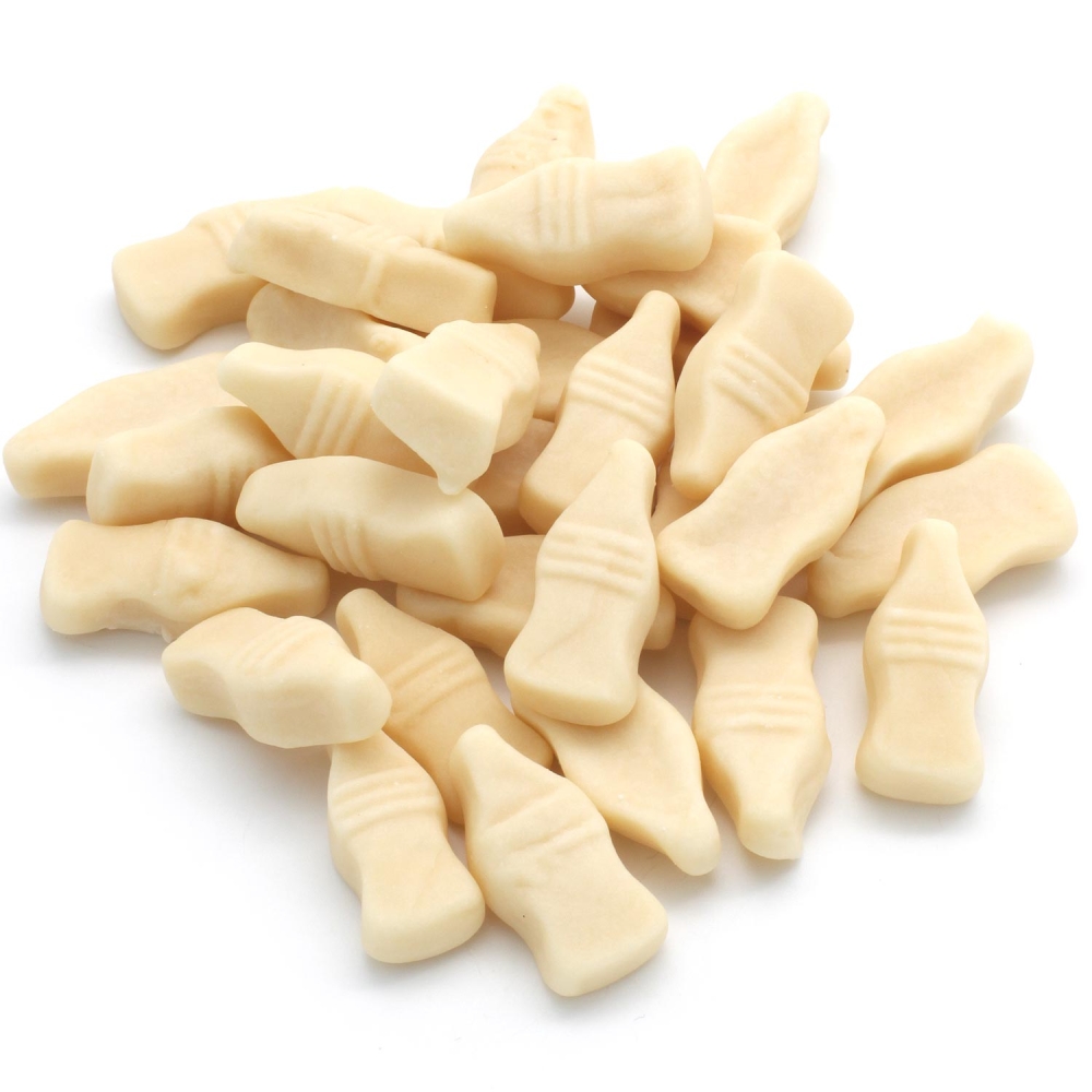 Milk Bottles - Old Fashioned British Milk Gum Sweets From The UK Retro ...