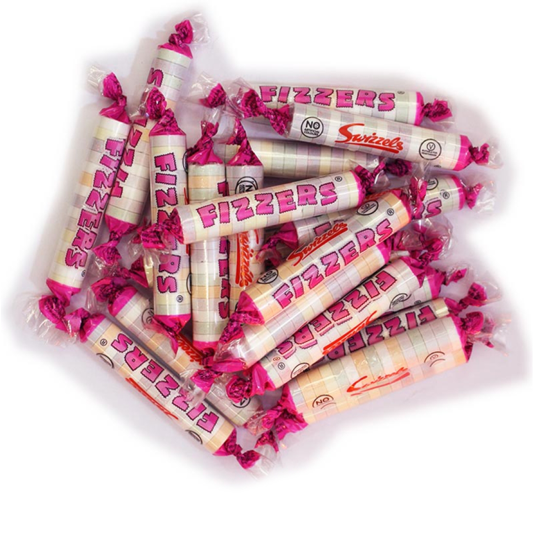 Mini Fruit Fizzers- Swizzel's Matlow Sweets From The UK Retro Sweet Shop