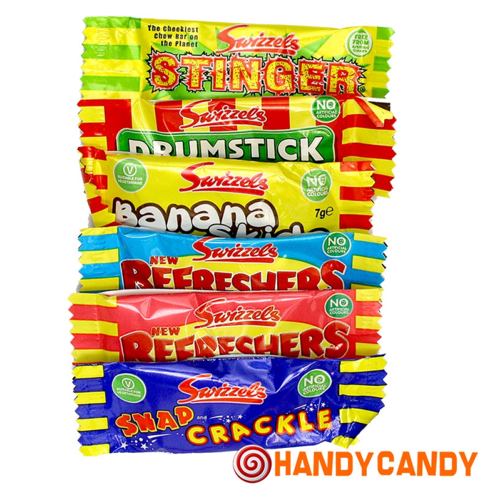 Mini Me Chews- Swizzel's Matlow Sweets From The UK Retro Sweet Shop