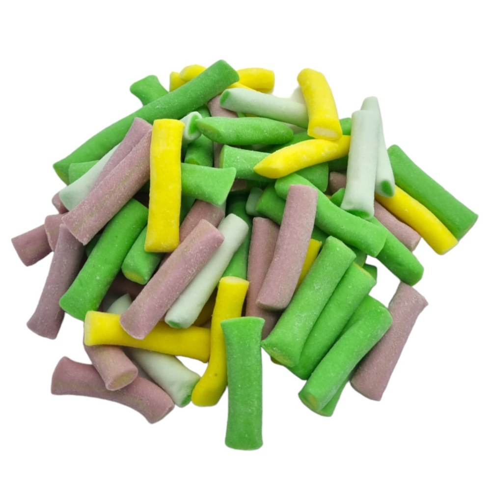 Rhubarb & Custard Tubes - Haribo- Haribo Sweets From The UK Retro Sweet ...