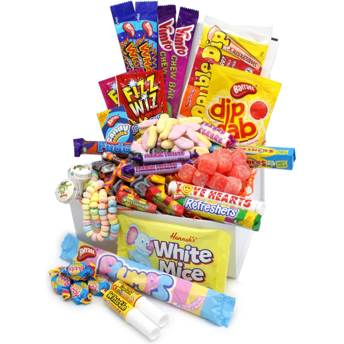 Tuckshop Classics Sweet Gift Box- Handy Candy Sweets From The UK Retro ...